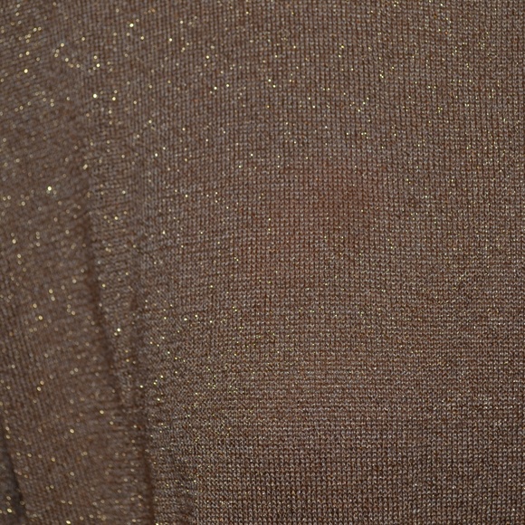 JEANNE PIERRE | Sweaters | Jeanne Pierre Gold Metallic Turtleneck ...